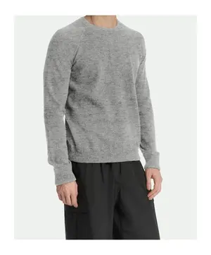 Malo Silvio Raglan Crew Neck In Luxury Cashmere