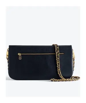 Zadig&Voltaire Voltaire Logo-plaque Clutch Bag