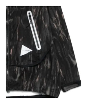 AND WANDER Zippered Pocket Casual Jacket