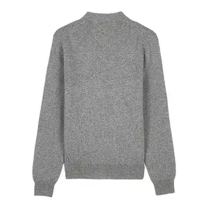 Play Comme Des Garcon Logo Patch V-neck Cardigan