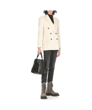 Brunello Cucinelli Drawstring Tote Bag