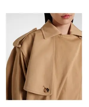 Gabriela Hearst Cotton Twill Trench Jacket