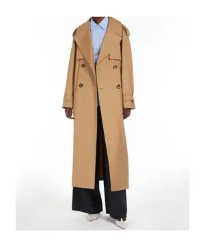 Max Mara Double-breasted Belted Trench Coat