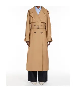 Max Mara Double-breasted Belted Trench Coat