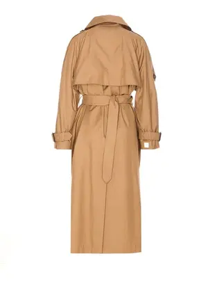 Max Mara Double-breasted Belted Trench Coat