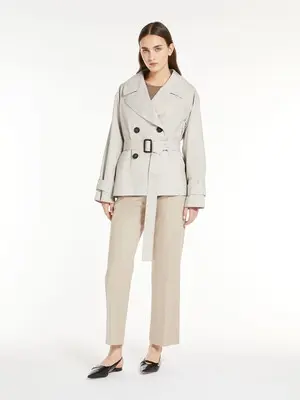 Max Mara Double-breasted Long-sleevd Coat