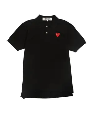 Play Comme Des Garcon Logo Polo Shirt