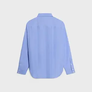 Celine Loose Shirt In Cotton Poplin