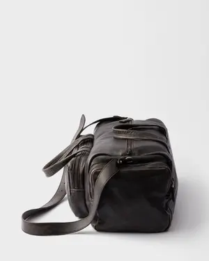 Prada Nappa Leather Duffel Bag