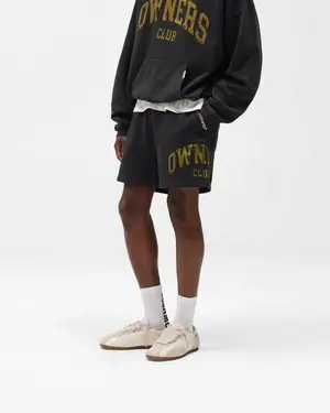 REPRESENT Logo-print Track Shorts