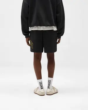 REPRESENT Logo-print Track Shorts