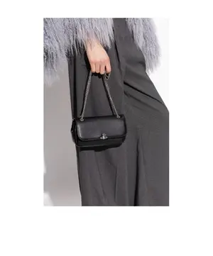 VIVIENNE WESTWOOD Chain Logo Crossbody Bag