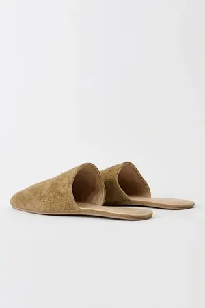 Our Legacy Cigarr Suede Slipper - Cedar