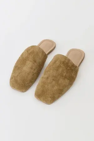 Our Legacy Cigarr Suede Slipper - Cedar