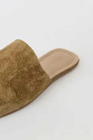 Our Legacy Cigarr Suede Slipper - Cedar