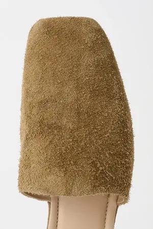 Our Legacy Cigarr Suede Slipper - Cedar