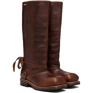 Our Legacy Square-toe Leather Boots