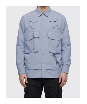 AND WANDER Multi-pocket Shirt
