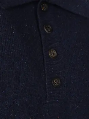 Eleventy Long-sleeved Polo Shirt
