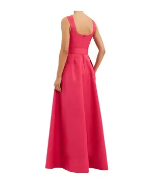 Rebecca Vallance Rosalia Belted Maxi Dress - Magenta