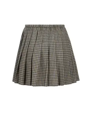 Miu Miu Drawstring Midi Skirt