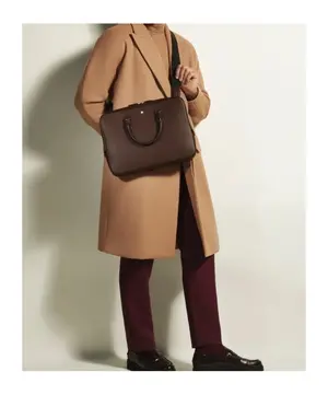 Montblanc Sartorial Leather Thin Briefcase