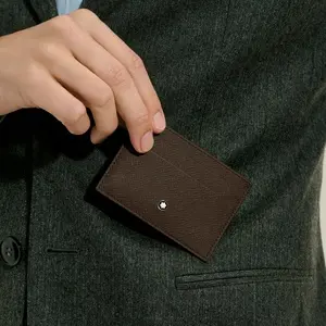 Montblanc Card Holder 5cc In Sartorial Leather