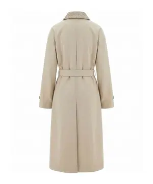 Bottega Veneta Belted Waist Trench Coat - Nude