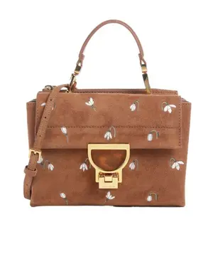 COCCINELLE Flap Shoulder Bag - Cognac