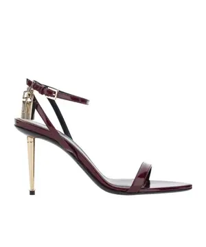 TOM FORD Ankle-strap High-heeled Sandals - Bordeaux