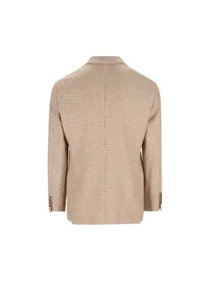 Brunello Cucinelli Lapel Long-sleeved Suit Jacket
