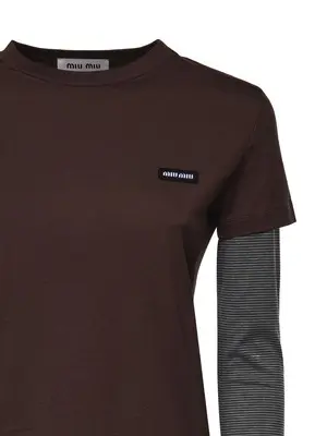 Miu Miu Jersey T-shirt