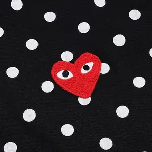 Comme Des Garçons Polka Dot Long-sleeved T-shirt