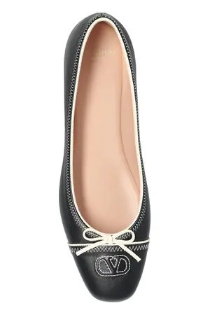 Valentino Garavani Round-toed Ballet Shoes