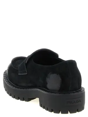 Prada Suede Loafers