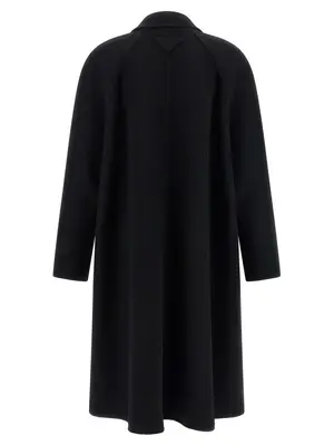 Prada Single-breasted Long Coat