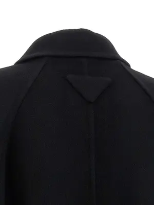 Prada Single-breasted Long Coat