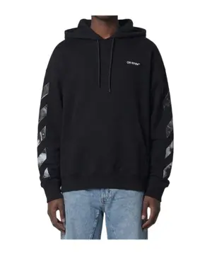 Off-White Long-sleeve Sweatshirt - Black