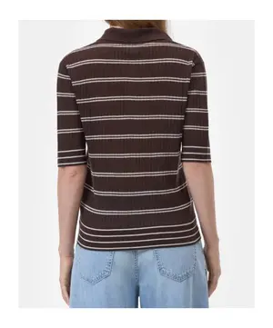 Closed Striped Wool Polo Shirt