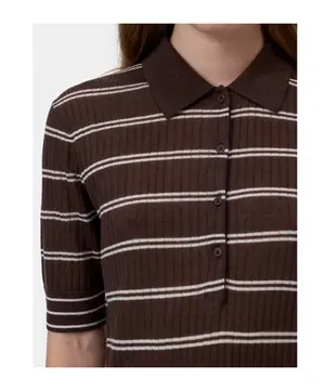 Closed Striped Wool Polo Shirt