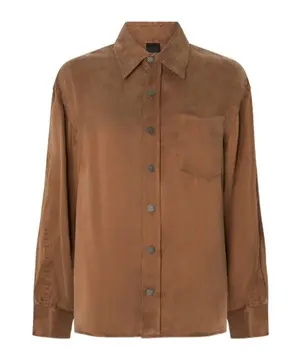 Pinko Love Birds Intarsia Buttoned Shirt