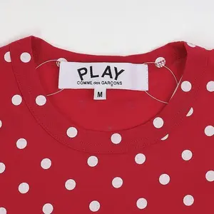 Comme Des Garçons Polka Dot Long-sleeved T-shirt