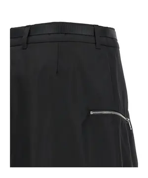 Prada Belted Mini Skirt
