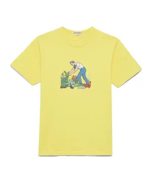 J.W.ANDERSON Gardener T-shirt In Lemon