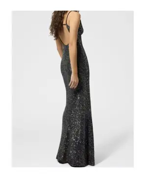 Missoni Sequin-embellished V-neck Maxi Dress