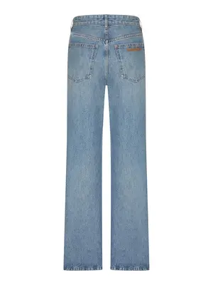Miu Miu Five-pocket Wide-leg Jeans