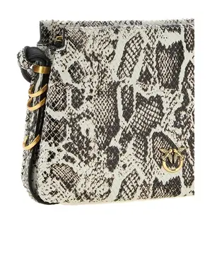 Pinko Logo Plaque Crossbody Bag