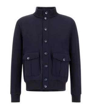 Herno Cotton Interlock And Travel Nylon Resort Jacket
