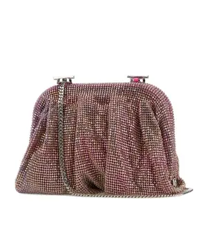 Benedetta Bruzziches Metal Chain Clutch