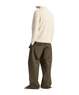 J.W.ANDERSON Half Zip Jumper In Ivory